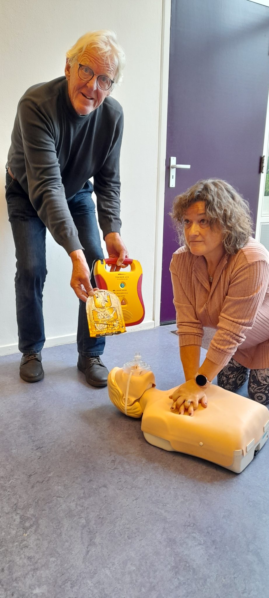 Gratis AED training voor vrijwilligers van ADSU - adsu
